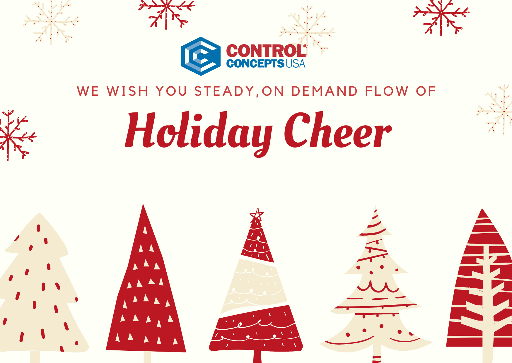 Happy Holidays from Control Concepts - Control Concepts, Inc.